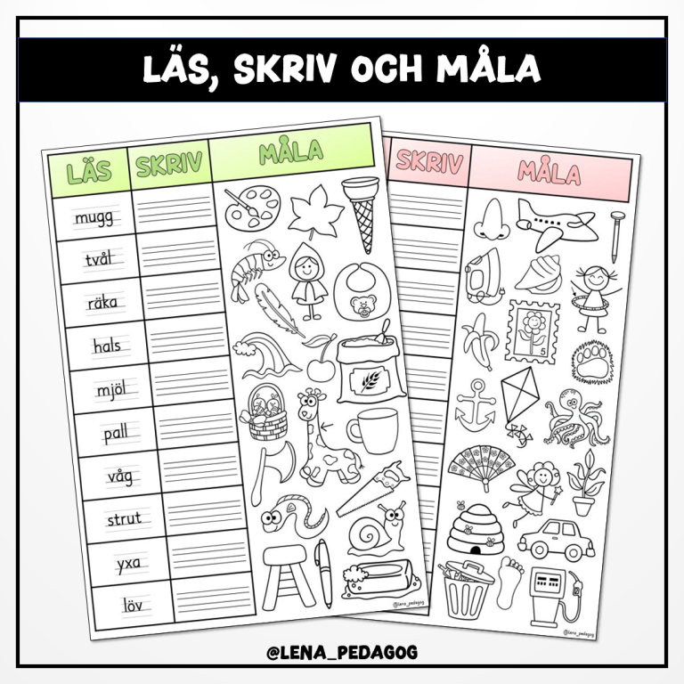 Läs, skriv och måla | Teach Academy Läs, skriv och måla | Teach Academy
