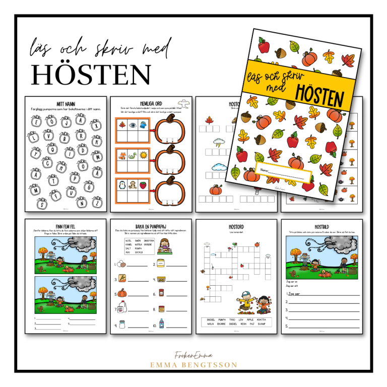 Läs och skriv med hösten | Teach Academy Läs och skriv med hösten | Teach Academy
