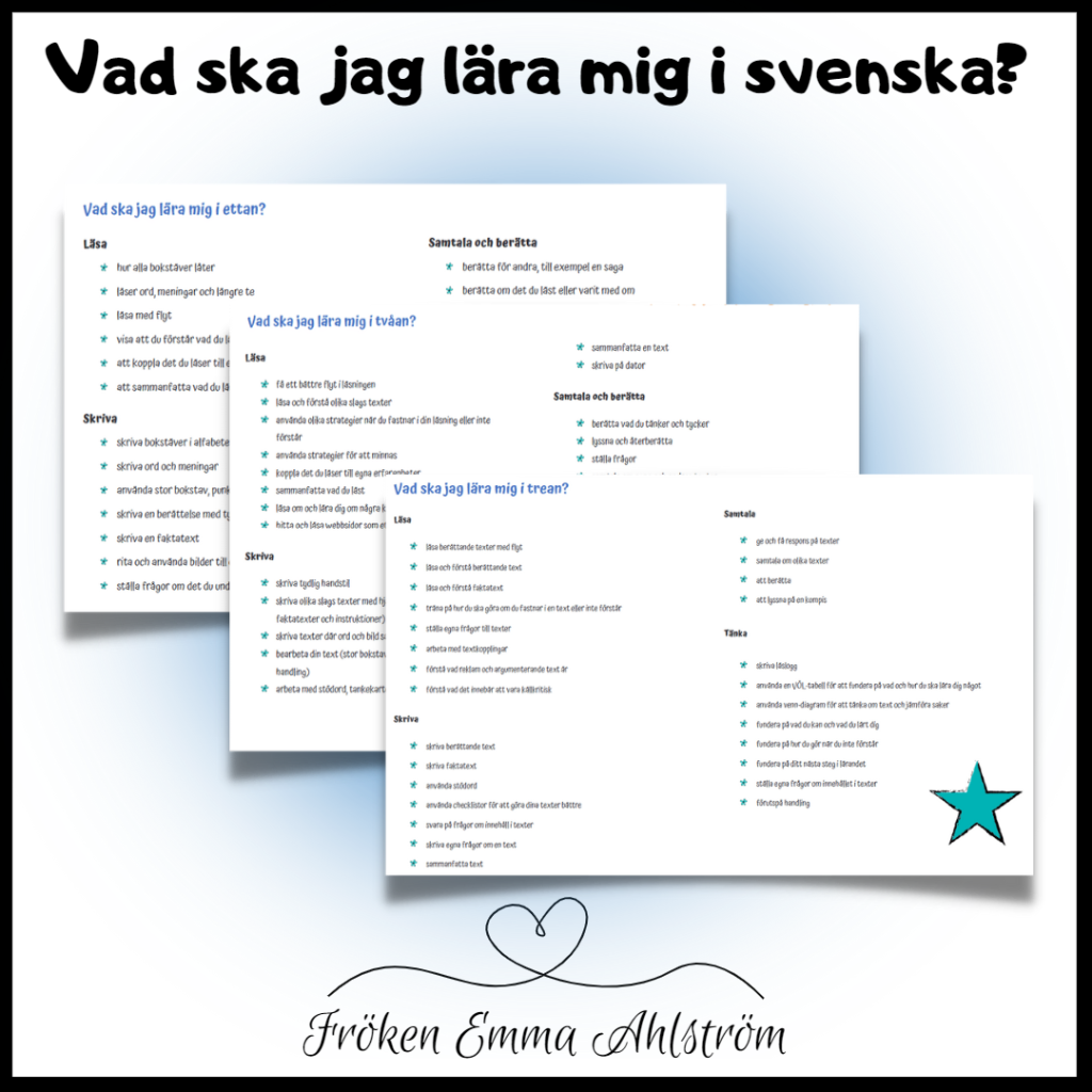 MÅL I SVENSKA OCH MATEMATIK (ÅR 1 - 3) | Teach Academy MÅL I SVENSKA OCH MATEMATIK (ÅR 1 - 3) | Teach Academy