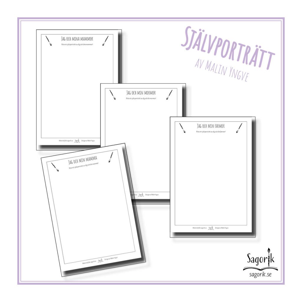 Självporträtt till mors dag | Teach Academy Självporträtt till mors dag | Teach Academy