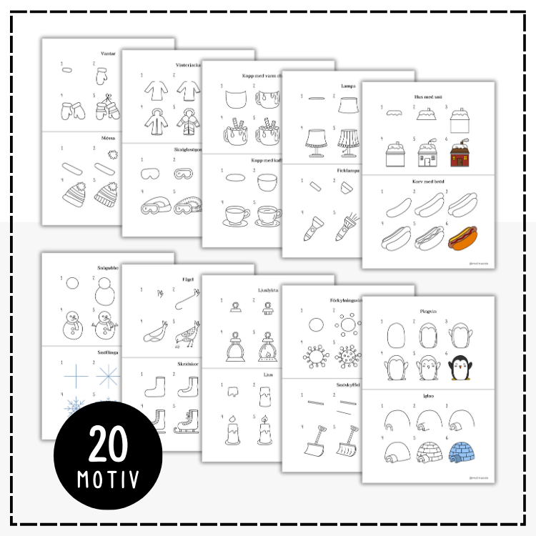Pysselpaket: Lär dig rita steg för steg, med tema Alla hjärtans dag och ... Pysselpaket: Lär dig rita steg för steg, med tema Alla hjärtans dag och ...