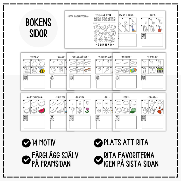 Rita steg för steg-bok: sommar | Teach Academy Rita steg för steg-bok: sommar | Teach Academy